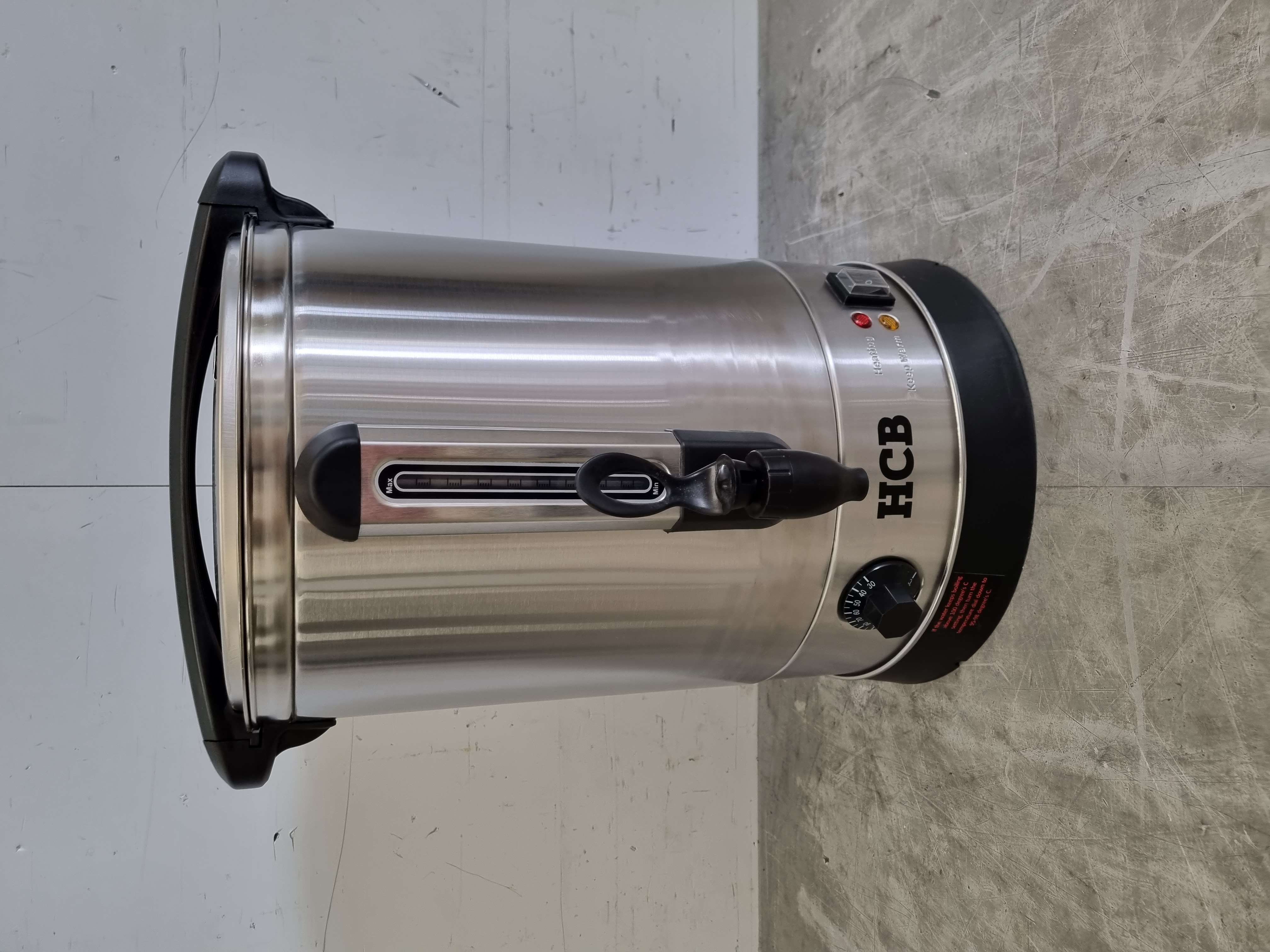 Stainless steel Double Walled Kettle Boiler 14,3 liter 230V Catering ...