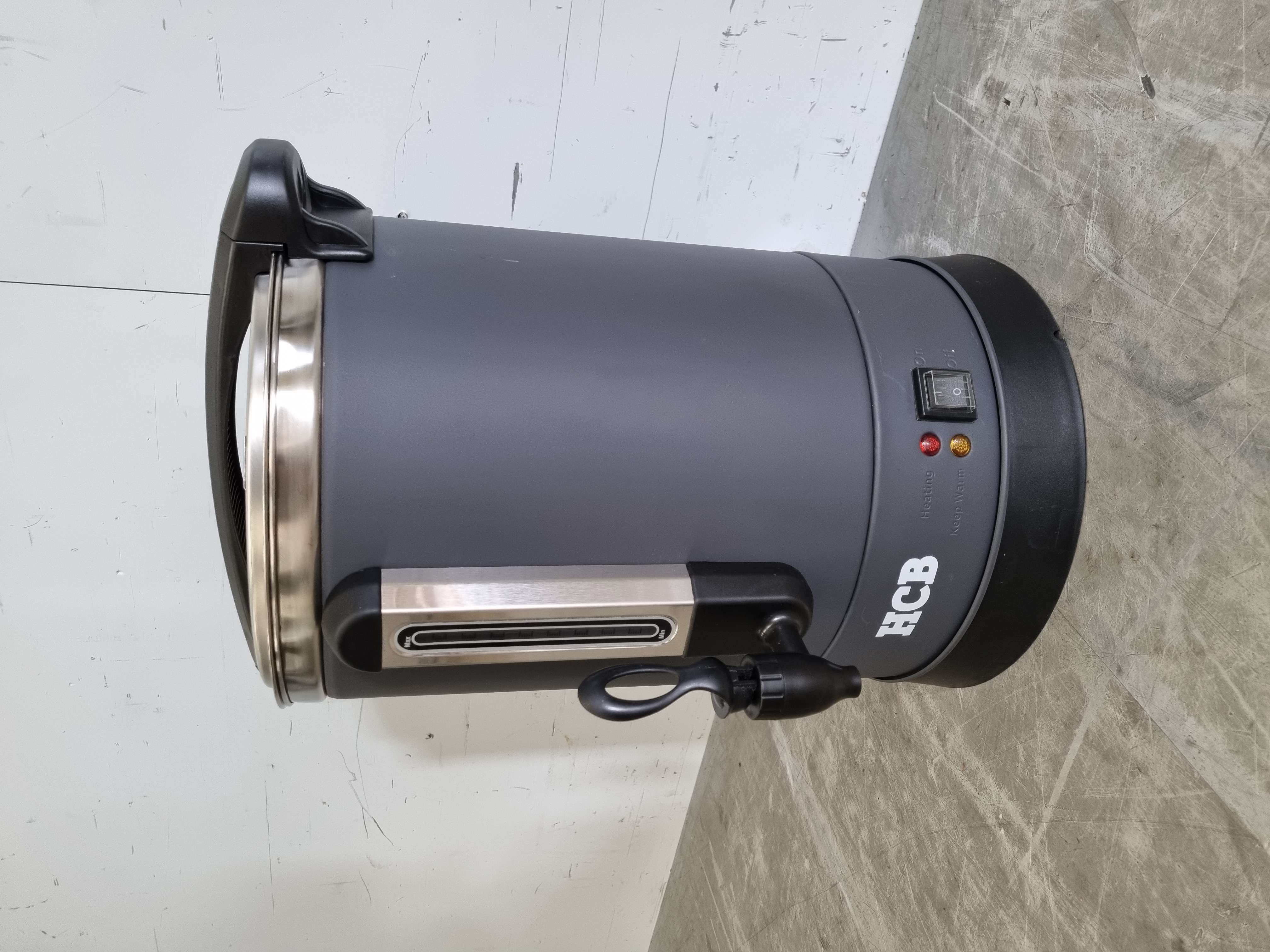 Stainless steel Double walled percolator coffee machine 14,3 liter 95 ...