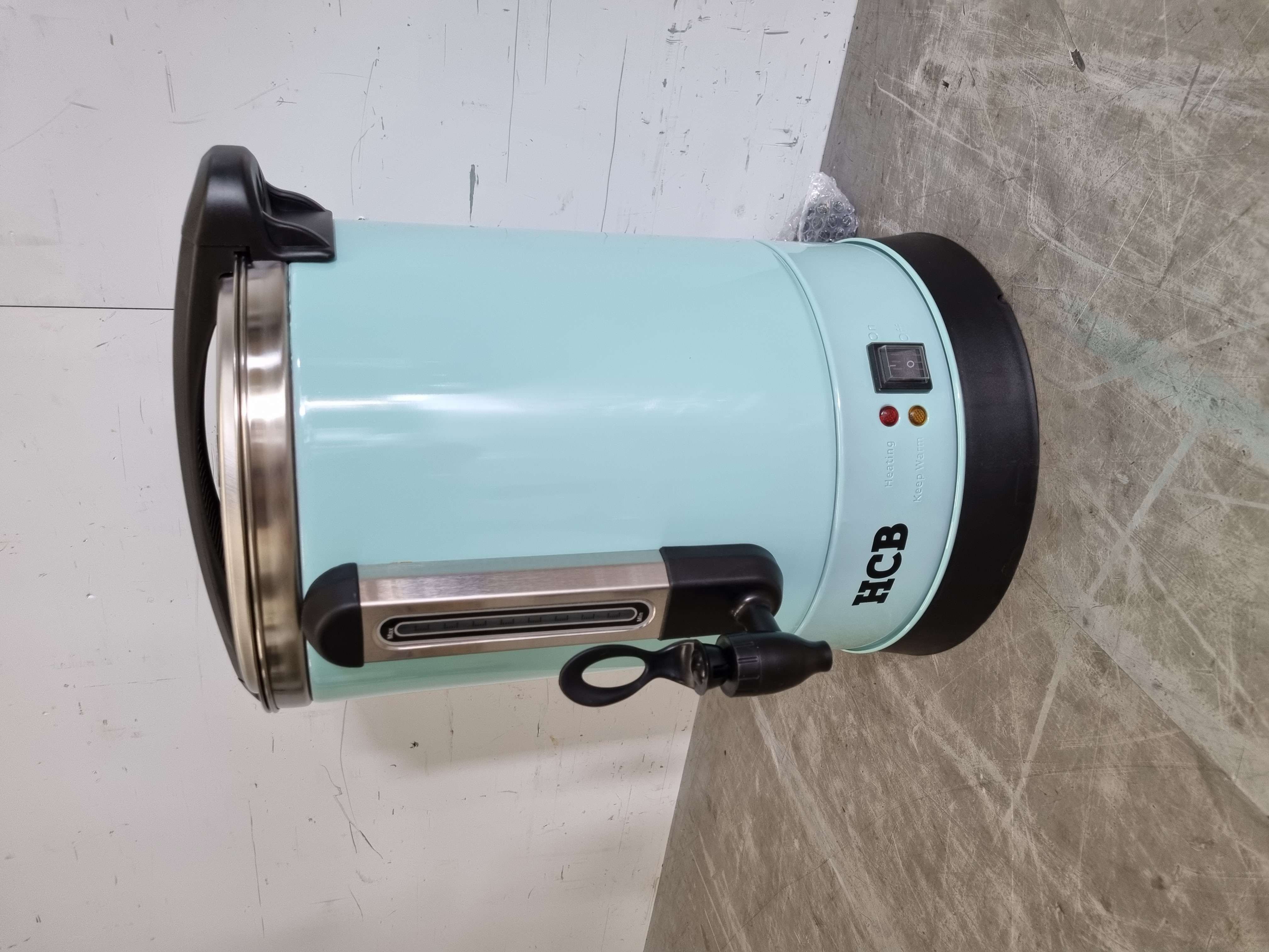 Stainless steel Double walled percolator coffee machine 14,3 liter 95 ...