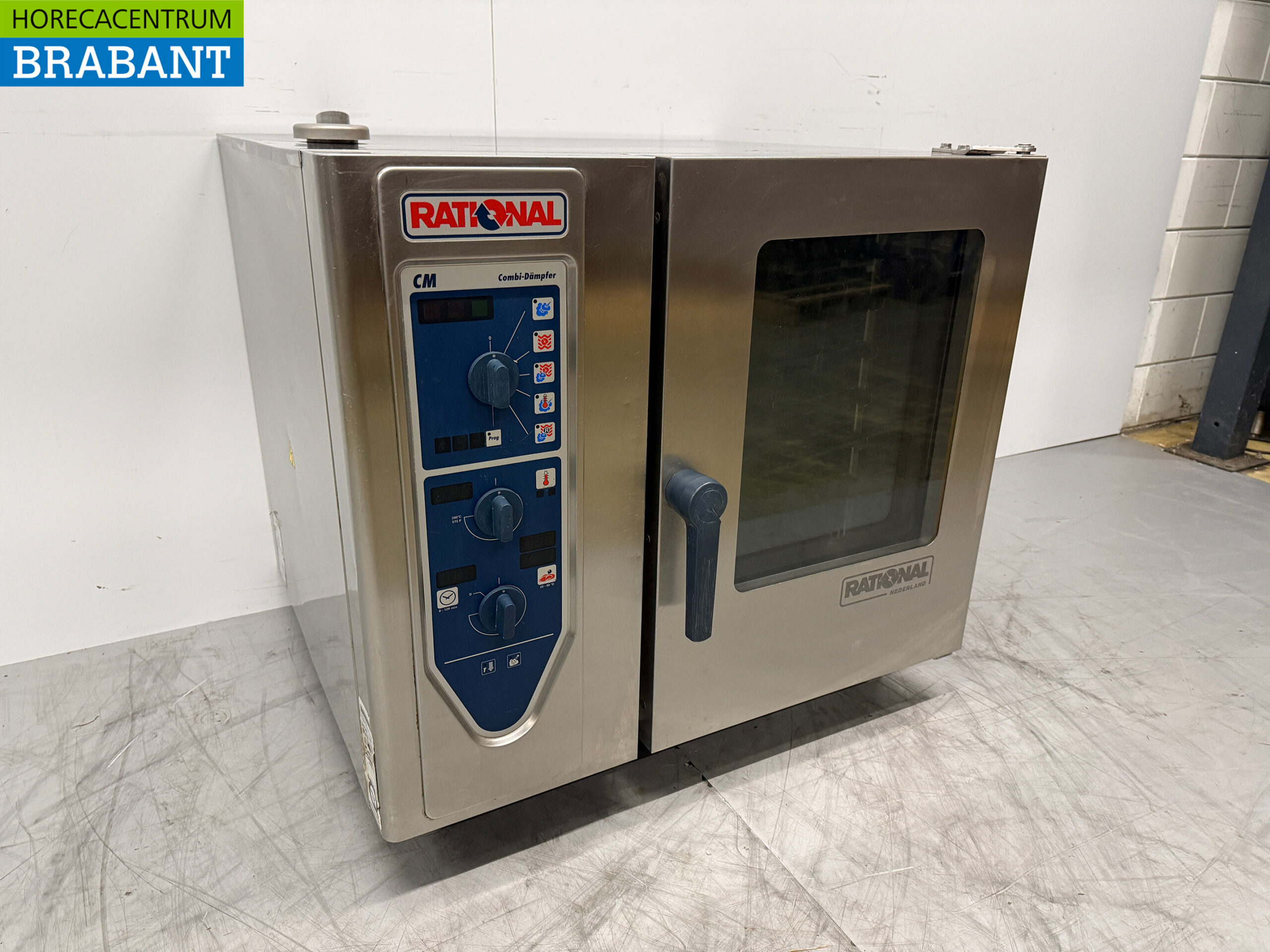 Stainless steel Rational CM61 Combi Master 6 x 1/1 GN 400V Horeca ...