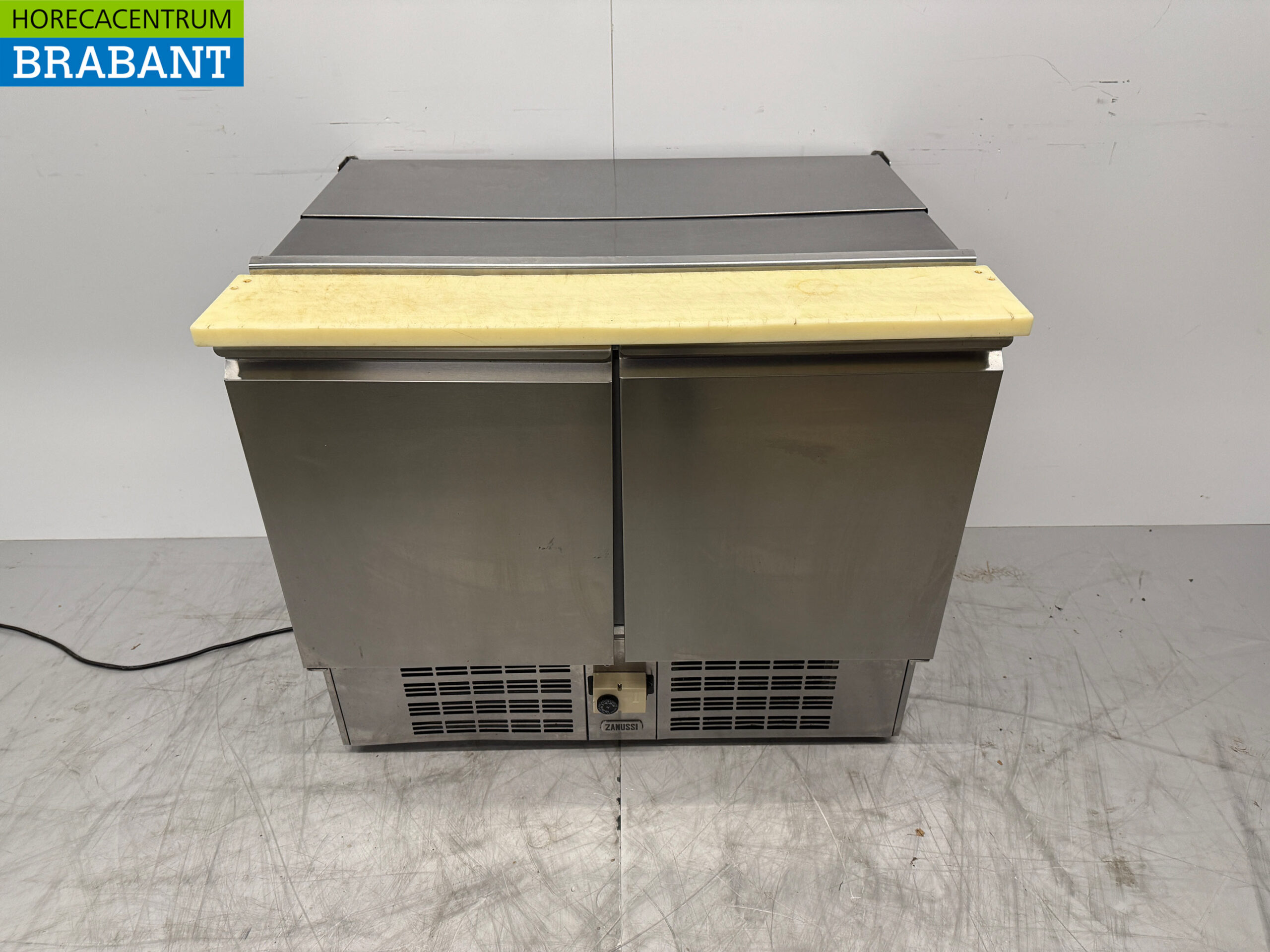 Stainless steel Zanussi Saladette 2 Doors 95,5 cm 230V Horeca ...