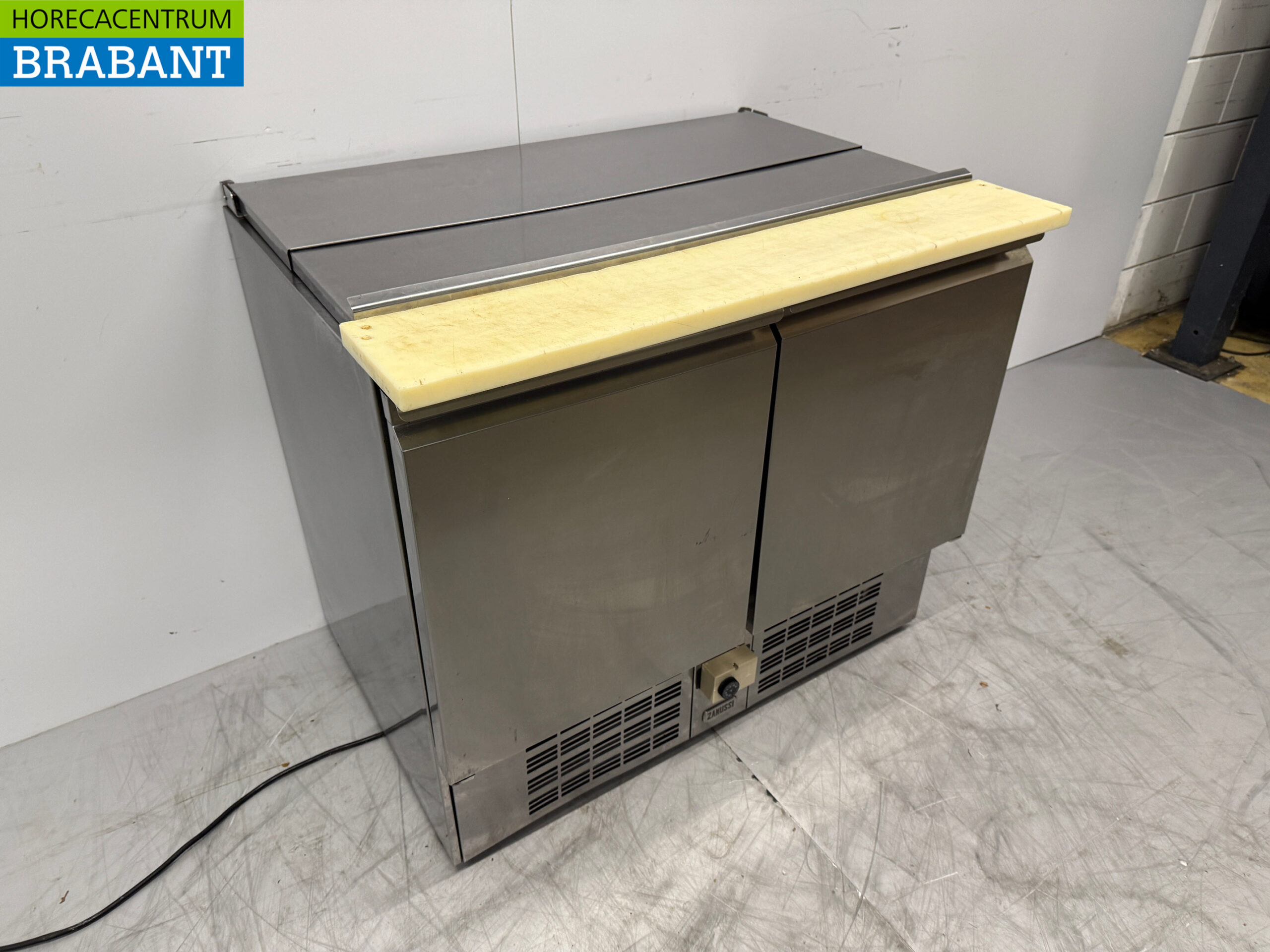 Stainless steel Zanussi Saladette 2 Doors 95,5 cm 230V Horeca ...