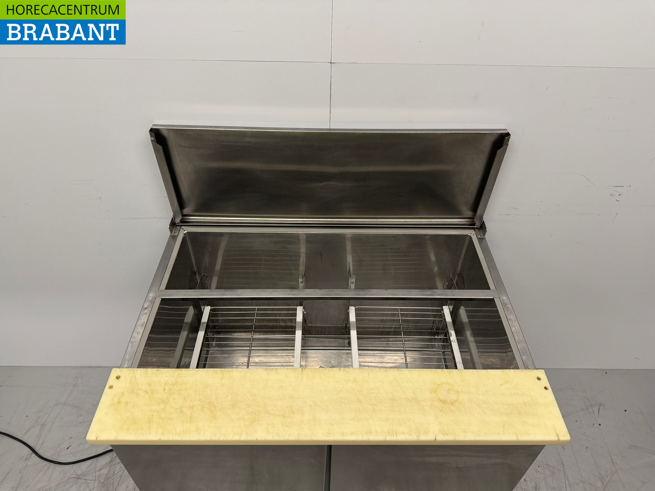 Stainless steel Zanussi Saladette 2 Doors 95,5 cm 230V Horeca ...