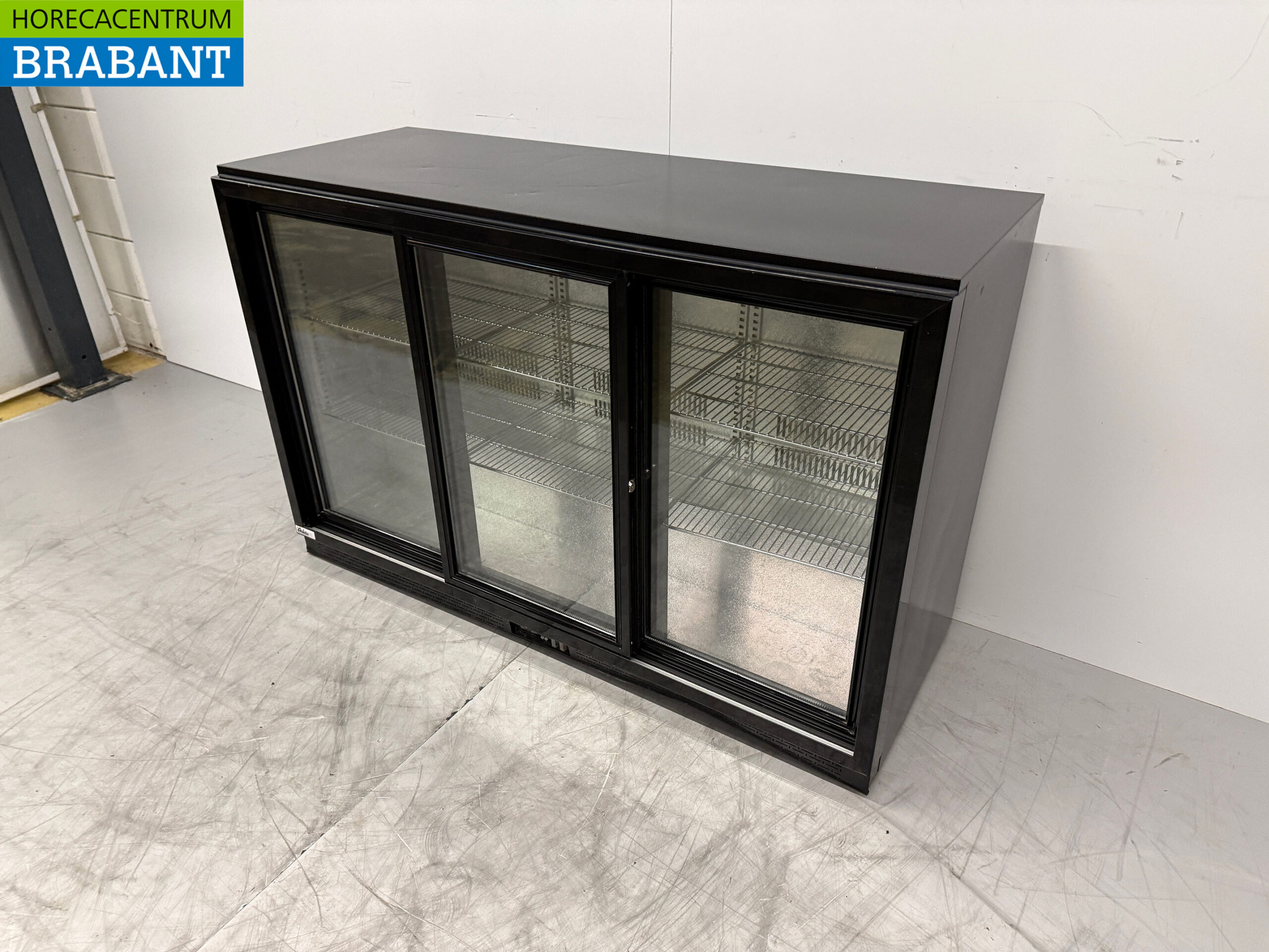 Arktic Bar Refrigerator 3 Glass Sliding Doors 135 cm 230V Catering ...