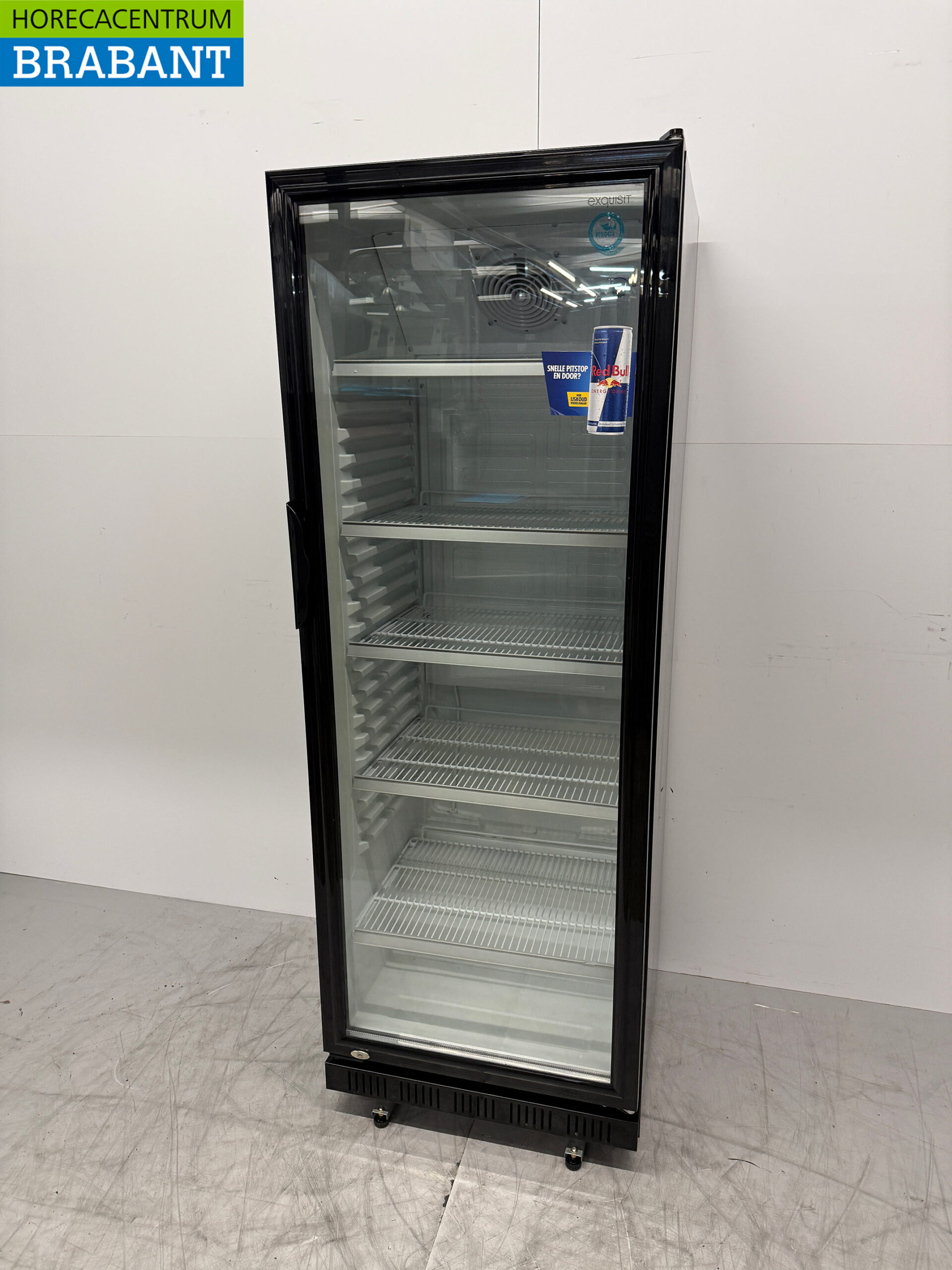 Exquisit Glass Door Refrigerator 360 liters 230V Catering - Catering ...