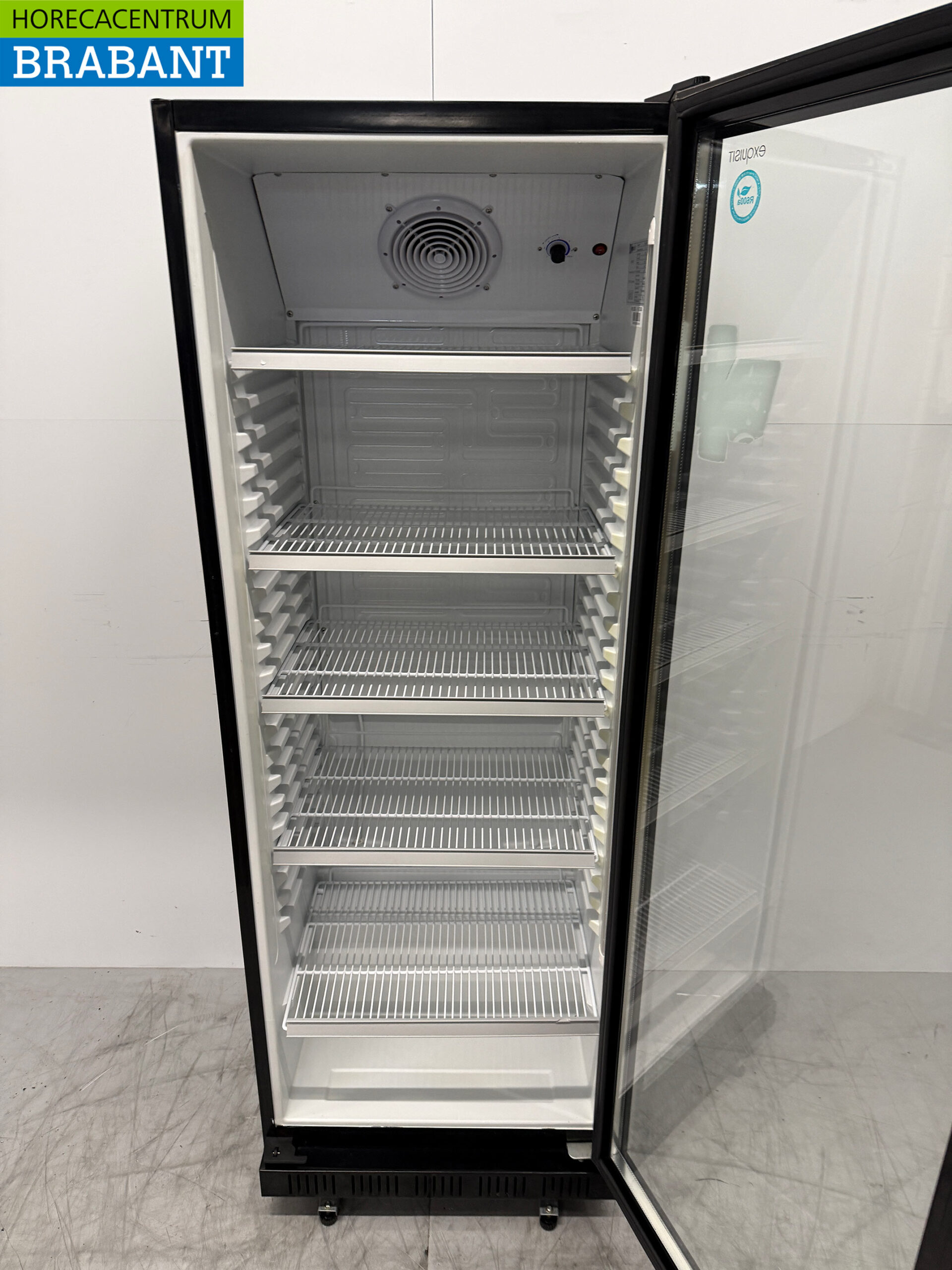 Exquisit Glass Door Refrigerator 360 liters 230V Catering - Catering ...