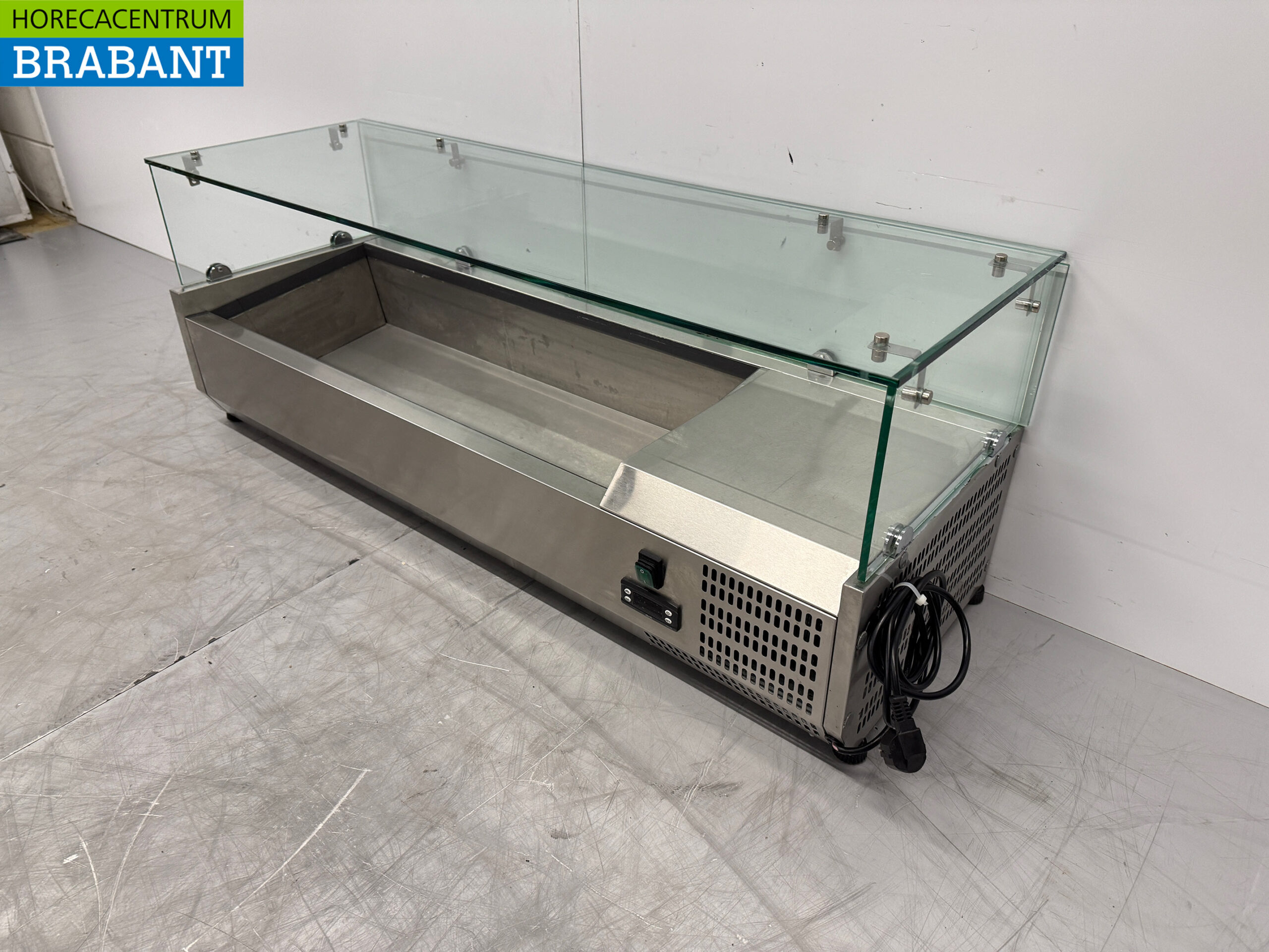 Stainless steel Top-up display case Top-up refrigerated display case ...